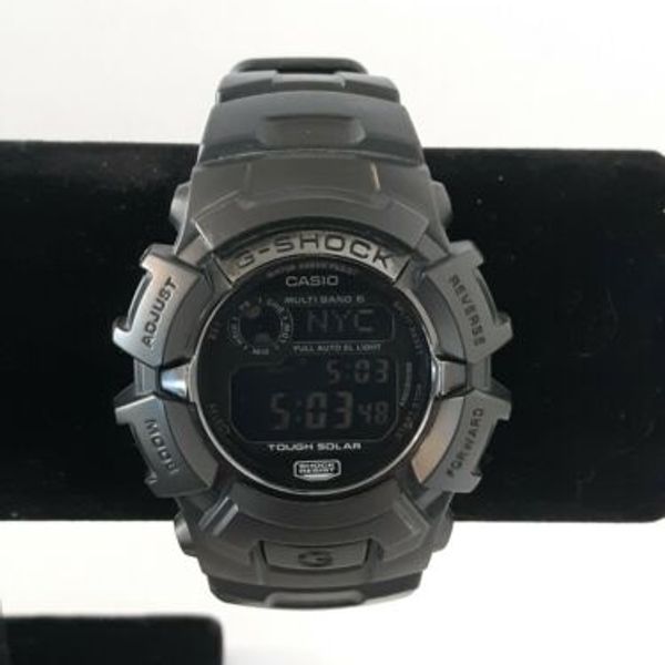 Casio G Shock GW 2310FB Tough Solar Black Out w/Multiband 6 Timekeeping ...