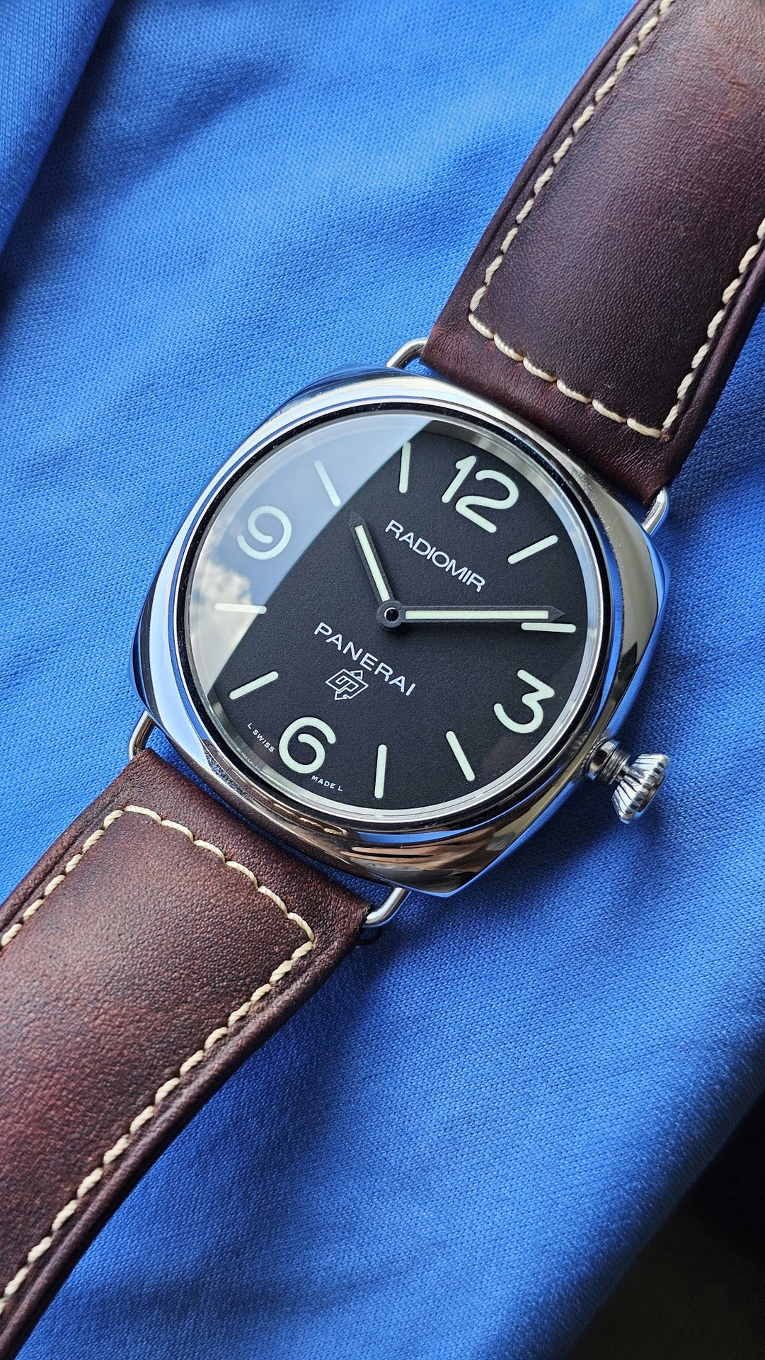 FS: Panerai PAM00753 Radiomir Logo 3 Days Acciaio | WatchCharts Marketplace
