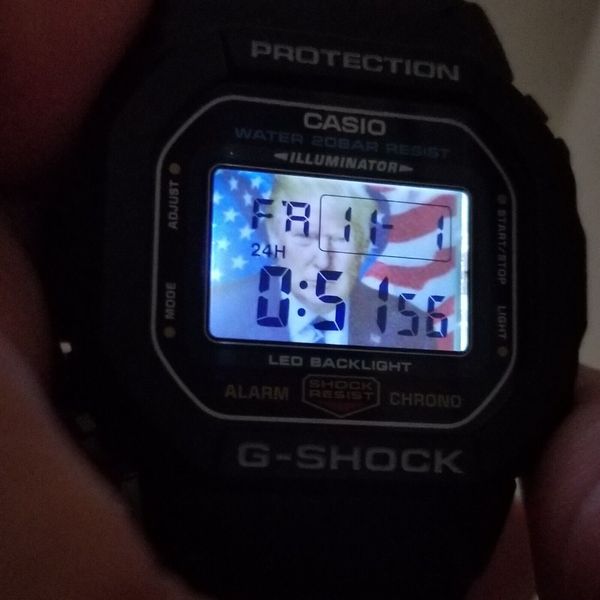 Rare Custom Casio G Shock President Donald Trump personalized watch ...