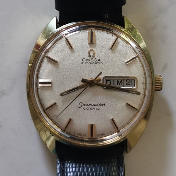 Vintage OMEGA AUTOMATIC SEAMASTER COSMIC Tool 107 Watch WORKS PERFECTLY | WatchCharts Marketplace