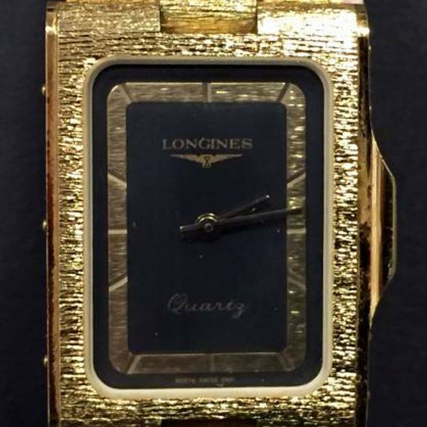Vintage Men's LONGINES # MZ5714, 0961 Swiss Goldtone Watch, New Battery ...