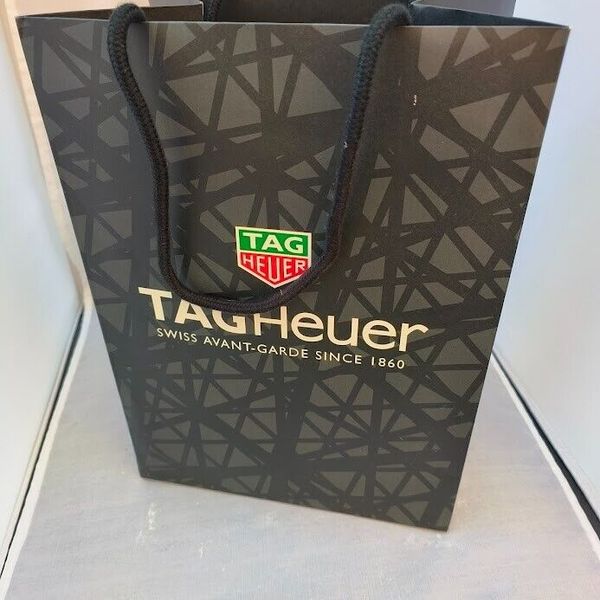 Tag Heuer Watch Souvenir Shopping Bag Collector's Item New ...