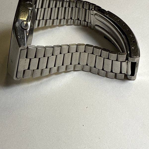 Seiko M158-5009 Lemon Face/Pan Am World Time LCD Digital Watch-Very ...