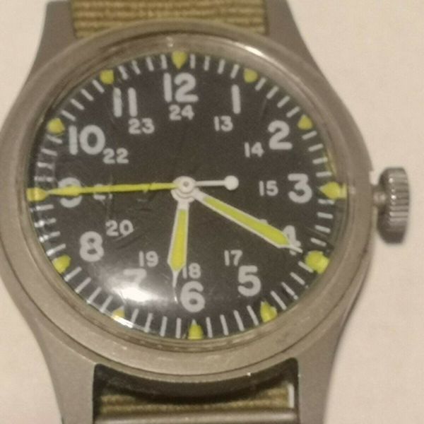 Hamilton GG-W-113 US Air Force watch, issued 1979. | WatchCharts ...