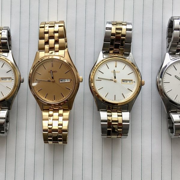 Three Plus One! Vintage Seiko Quartz Day Dates [$115 USD] | WatchCharts