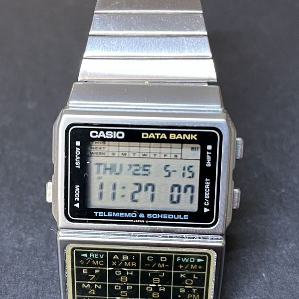 Casio Data Bank DBC 610 Vintage Calculator As Never Worn, Japan | WatchCharts Marketplace