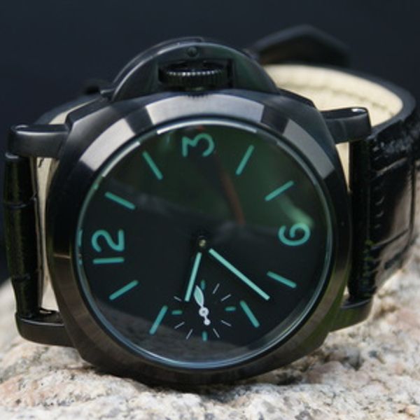 SOLD! Italian marine styled/inspired 44mm watch with ingenious crown ...