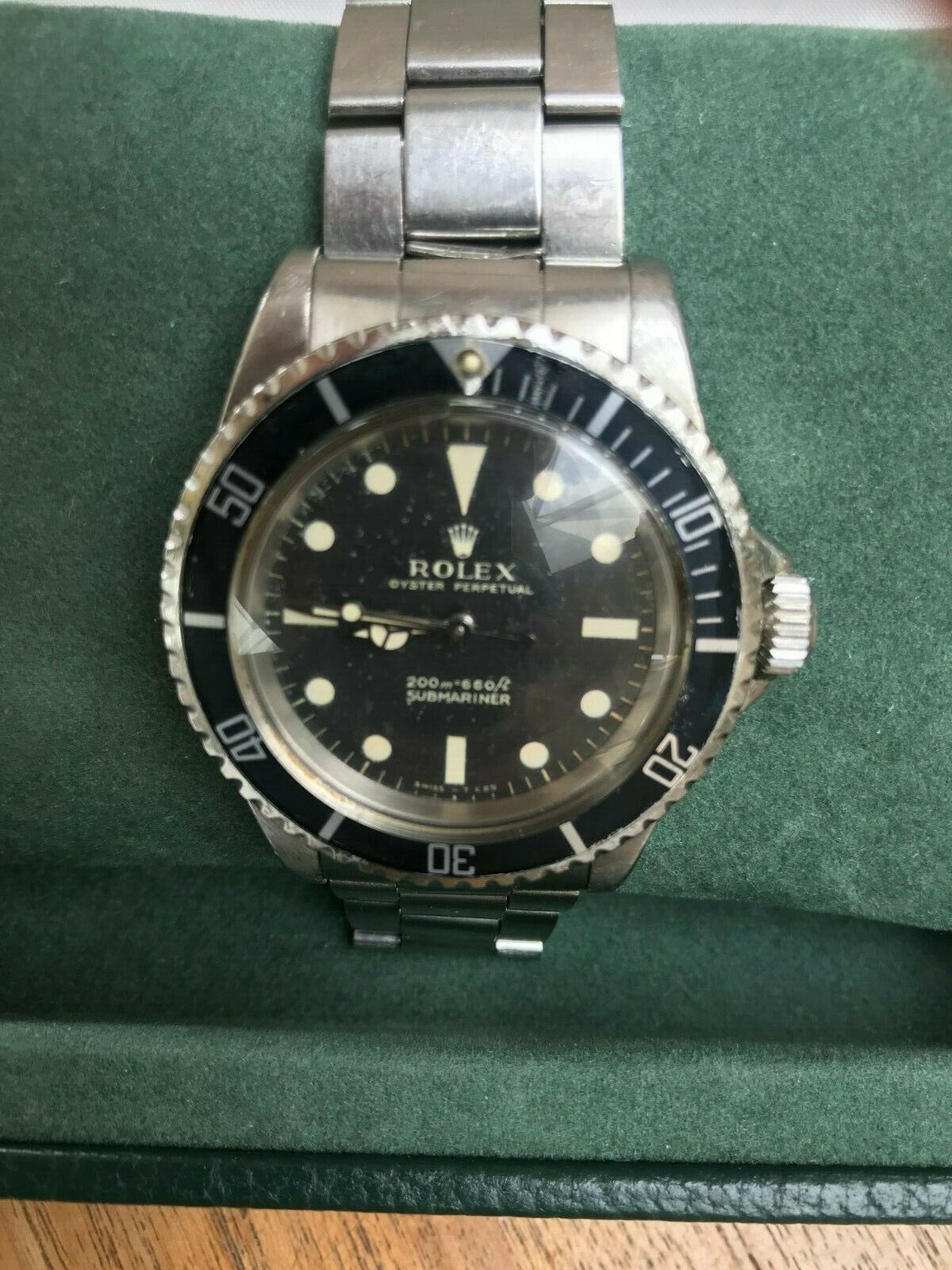 Rolex Submariner 5513, Meters First Dial 1963/64. Boxed. James Bond ...