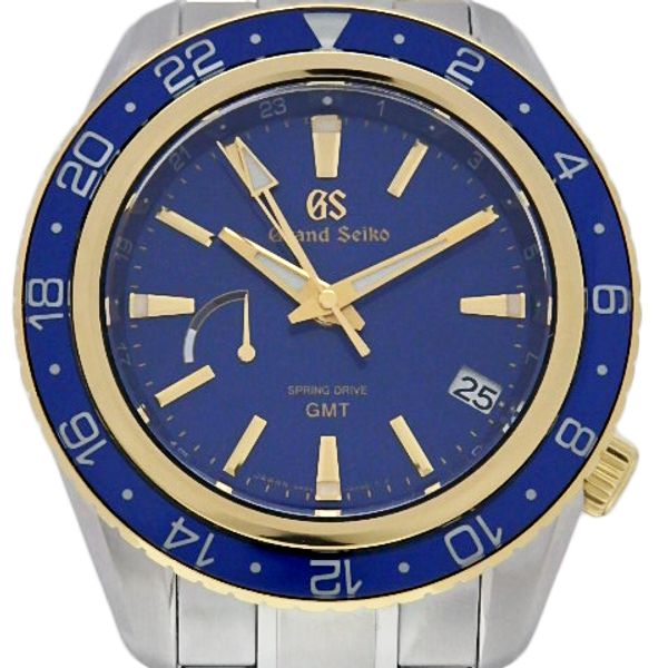 SEIKO Seiko GS Grand Seiko Spring Drive GMT SBGE248 9R66 Power Reserve ...