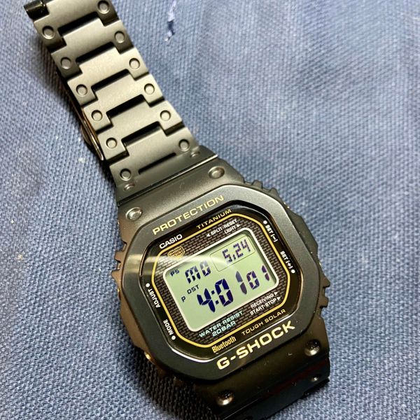 [WTS] G-Shock GMW-B5000TB-1JR DLC Titanium Square | WatchCharts Marketplace