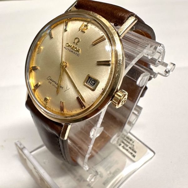 Vintage Omega 563 automatic watch 14KGF very nice! READ ...
