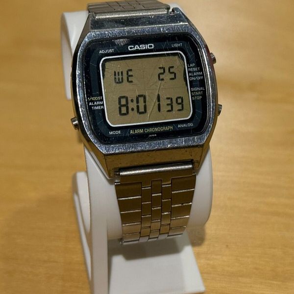 Casio vintage LCD watch A201 (AA-81) aka Blue Thunder | WatchCharts ...