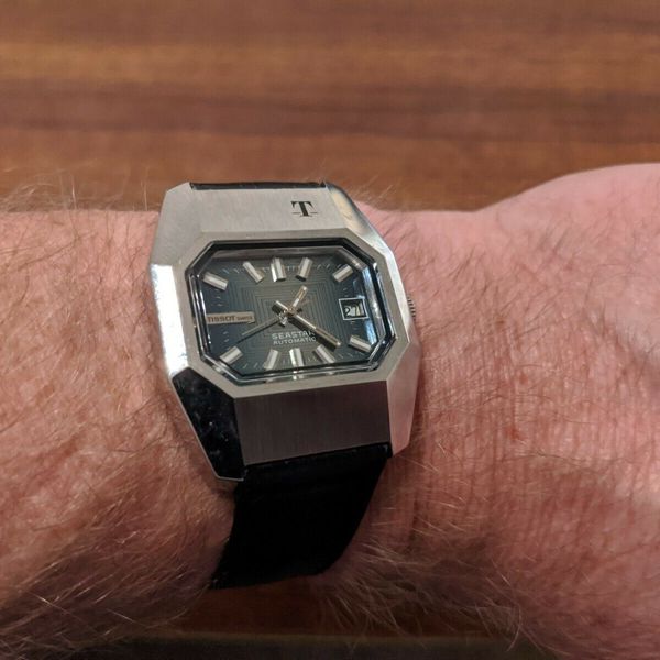 Mens 1970's Vintage Tissot Seastar Automatic Calibre 2481 Octagon as ...