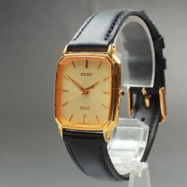 [N MINT] SEIKO Dolce 8J41-5000 Quartz Gold Men's Vintage Watch From JAPAN | WatchCharts Marketplace
