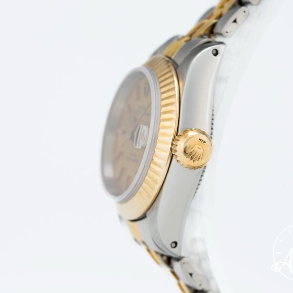 *RARE* 1995 Tudor Princess Oysterdate Gold Dial Automatic Ladies Watch ...