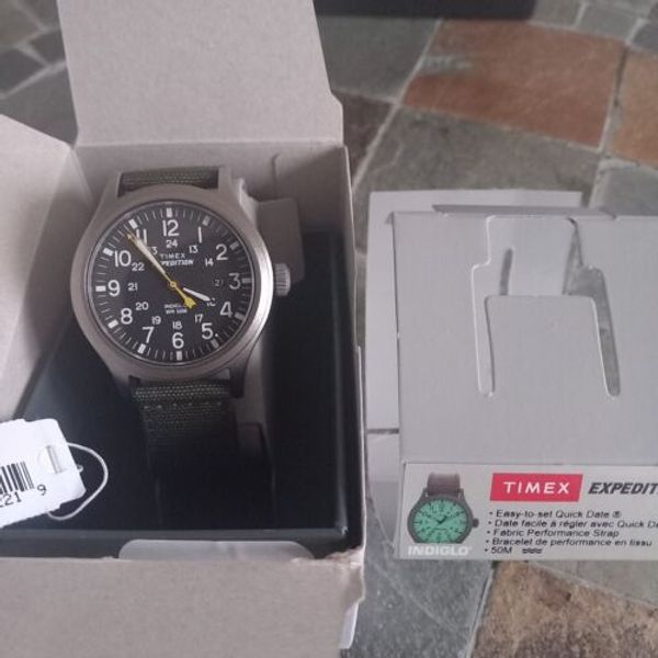 timex expedition indiglo mens watch | WatchCharts Marketplace