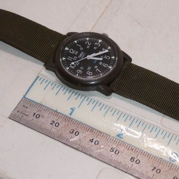 Vintage 90's Working Timex Field Camper Military Macgyver Watch ...