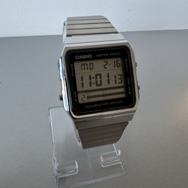 1986 very rare Casio A280 Calendar Memo Watch (Module 551 ...