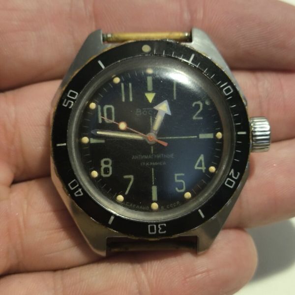 ð ð ð Vintage Soviet diver SNIPER military watch VOSTOK Amphibian ...