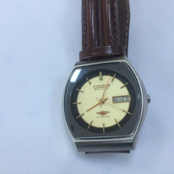 Citizen Automatic 21 Jewel Watch 71-3236 Mirror Face | WatchCharts Marketplace