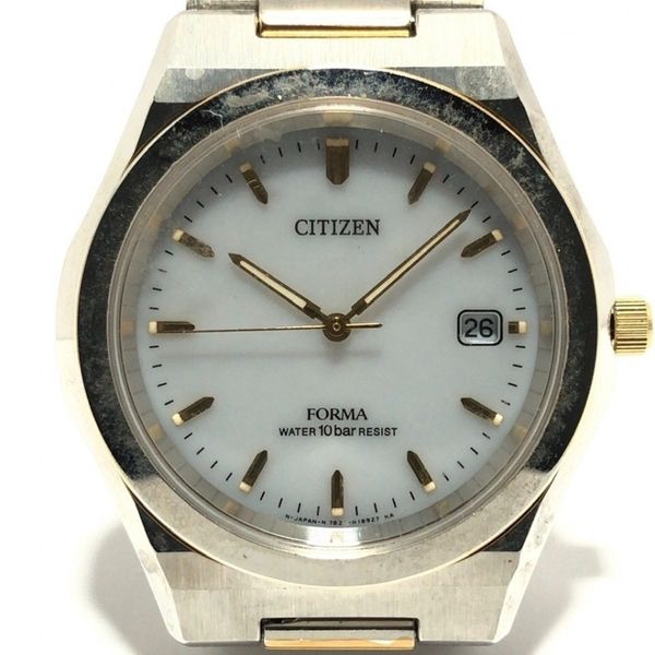 [New] [Used] CITIZEN Watch FORMA 7821-H11348 Men's White | WatchCharts ...