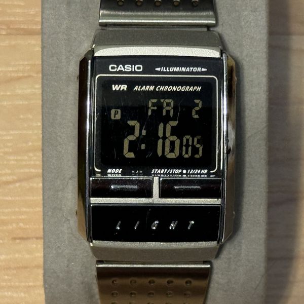 [WTS] Casio A200 Silver Futurist Illuminator 1604 Module Negative ...