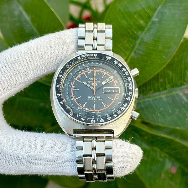 Vintage Seiko Rally Meter 5 Sports Speedtimer Automatic Men's Watch ...