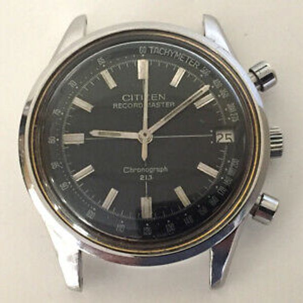 CITIZEN Vintage Record Master 52802-Y REF 63-0110 Chronograph CAL 5702 ...