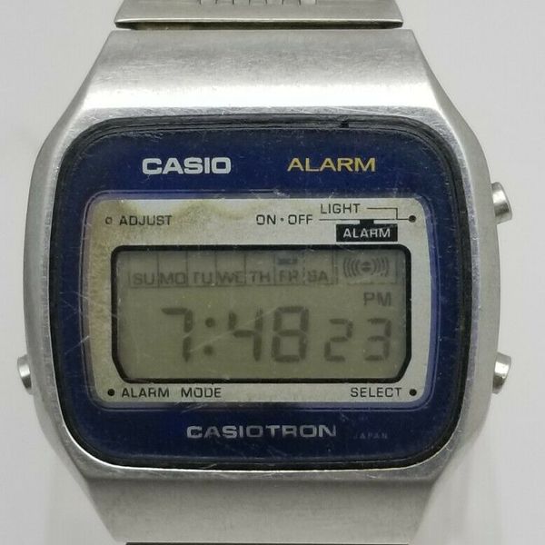 Vintage Casio Casiotron Quartz 25CS-16 1977 Watch | WatchCharts Marketplace