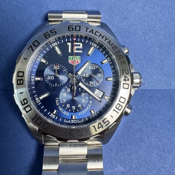 TAG Heuer Formula 1 Blue Men's Watch - CAZ101K.BA0842 | WatchCharts ...