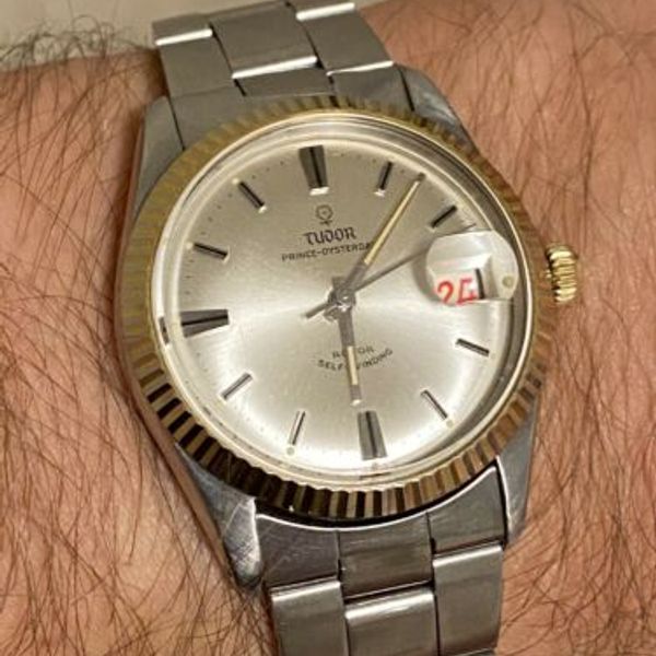 Tudor Prince Oysterdate watch 7966/0 Rolex with Original Box | WatchCharts
