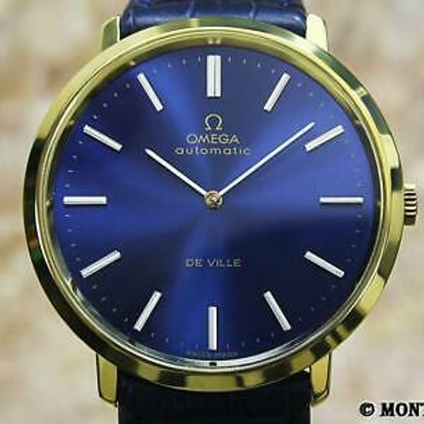 Omega DeVille Swiss Made Calibre 711 Automatic 36mm Mens 1970s Dress ...