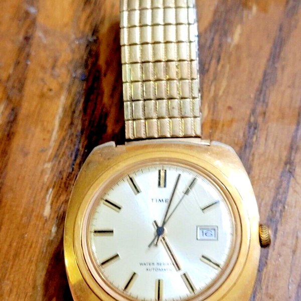Vintage Timex Viscount Automatic Water Resistant Menâ s Watch ...