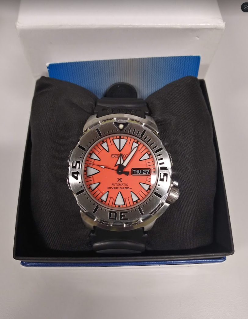 FS Seiko srp309 Orange Monster | WatchCharts Marketplace