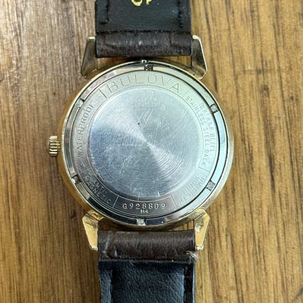Vintage 1964 Men's M4 Bulova President Automatic Watch 11ALACD Cross ...