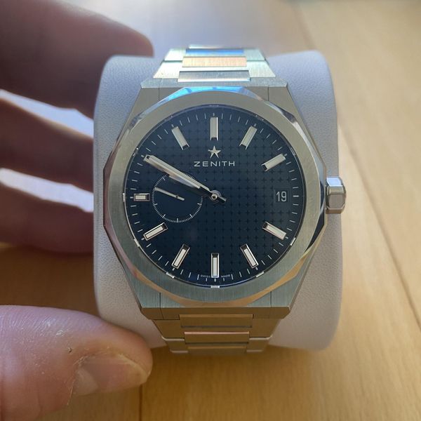 [WTS] Zenith Defy Skyline Blue Dial Full Kit | WatchCharts Marketplace