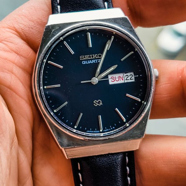 [WTS] Seiko Quartz Blue Dial (8223-9009) | WatchCharts