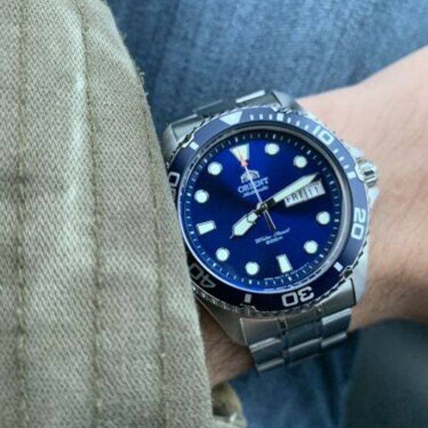 Orient Ray II Automatic Blue Dial Men's Watch FAA02005D9 | WatchCharts ...