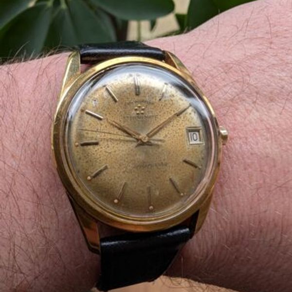 Eterna matic Centenaire Chronometer 18kt Gold Wrist Watch | WatchCharts ...