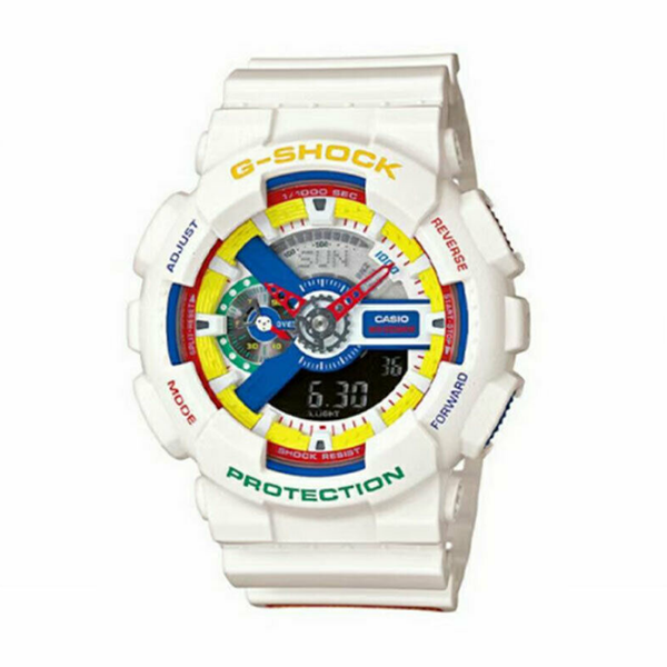 Casio G-Shock GA-110DR-1ACR White LEGO Dee And Ricky Limited Edition ...