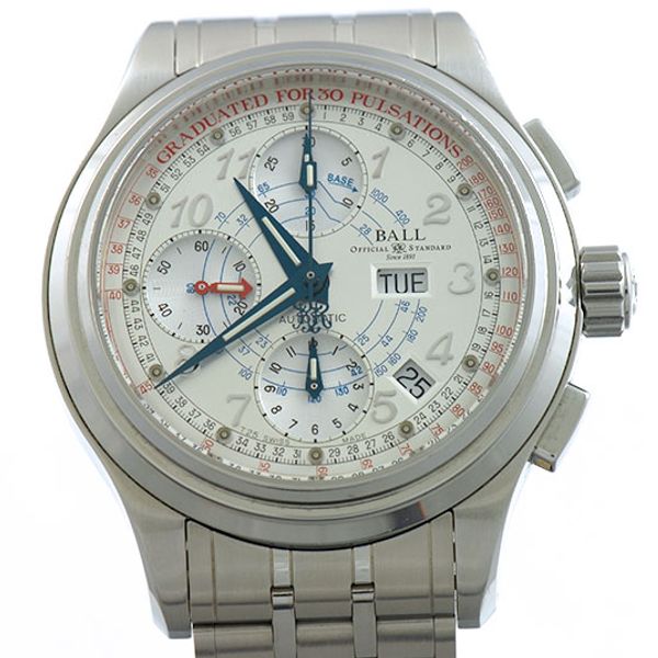 FS: Ball Trainmaster Pulsemeter Chronograph CM1010D-SJ-WH | WatchCharts ...