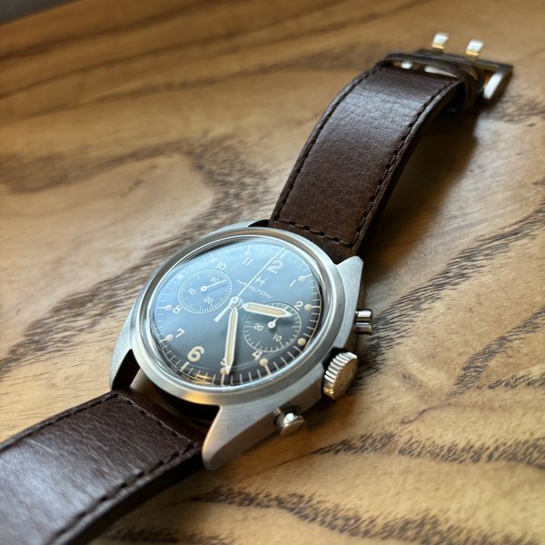 Hamilton Khaki Aviation Pilot Pioneer Mech Chrono H76409530 ...