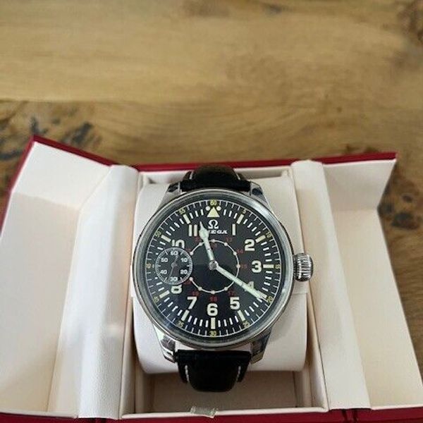 Omega mens military watch - marriage watch 48mm | WatchCharts Marketplace