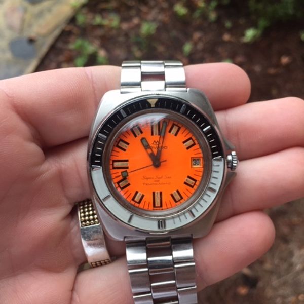 FS: Movado Super Sub Sea (orange!) | WatchCharts Marketplace