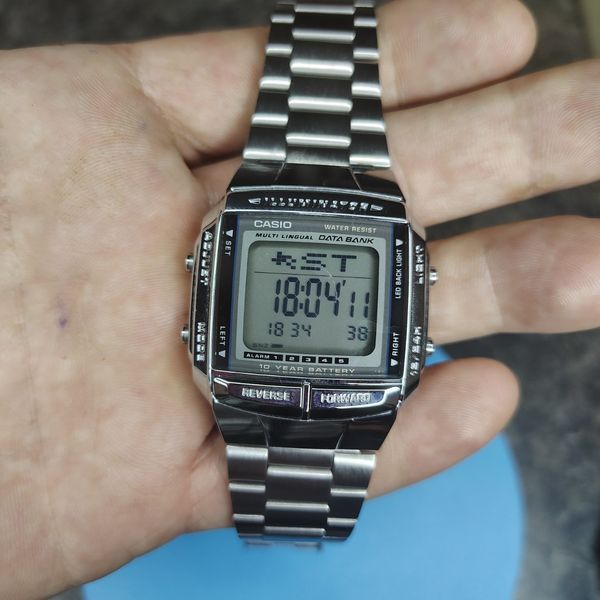 Casio DB360 Wrist Watch Data bank Stainless Steel | WatchCharts Marketplace