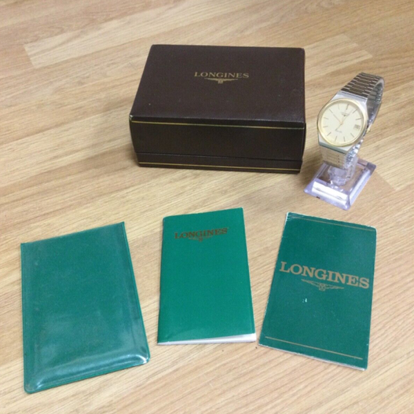 #Stunning# Vintage Longines Mens Watch With Box + Manuals | WatchCharts ...
