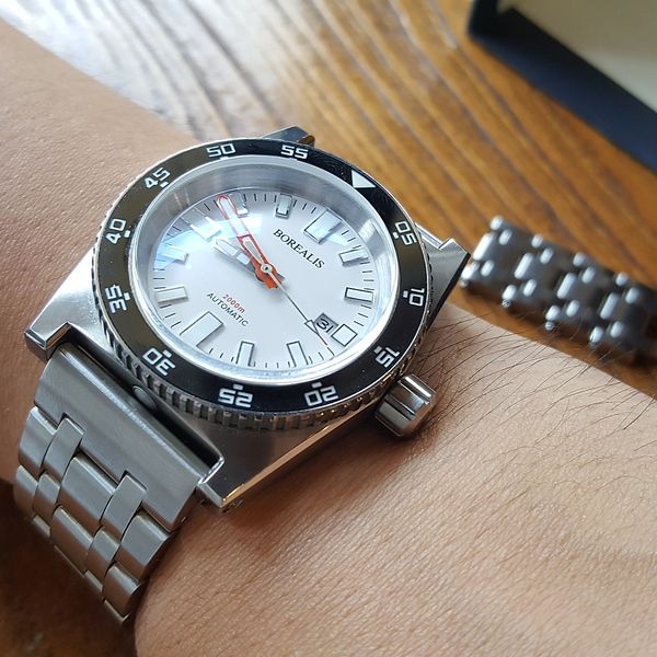 FS : Borealis Scorpionfish White Dial with Modern Hands | WatchCharts