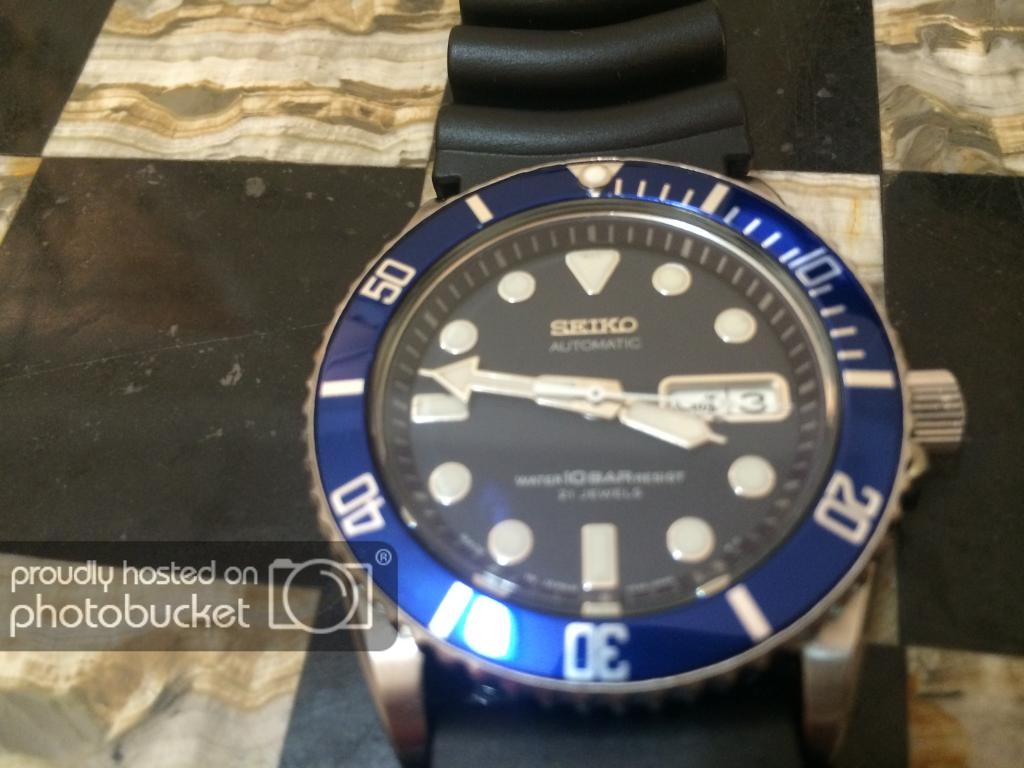 FS: Seiko skx033 Blue submariner bezel, blue dial | WatchCharts