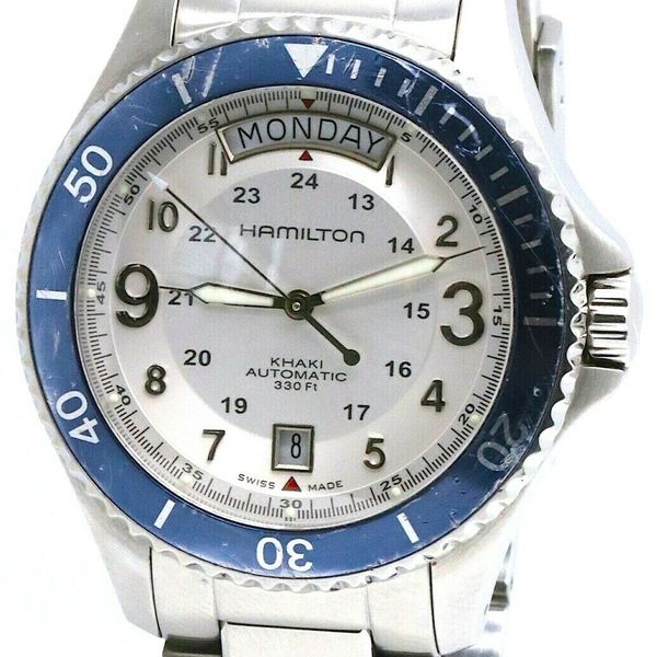 Hamilton Khaki H645450 Scuba Day Date Divers Automatic Gents Watch ...