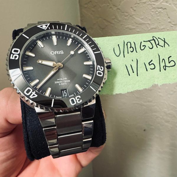 [WTS] Oris Aquis Date, Updated Calibre 400-2, Excellent Condition, Full ...